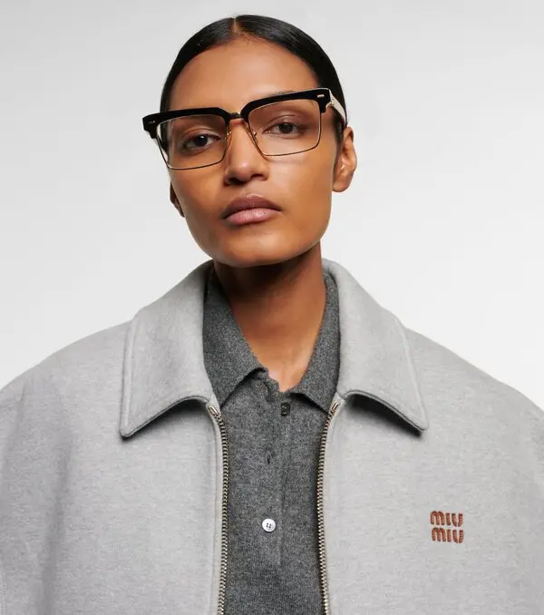 Miu Miu Square Frame Glasses