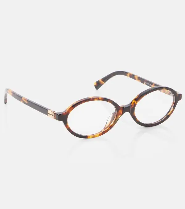 Miu Miu Oval Eyeglasses