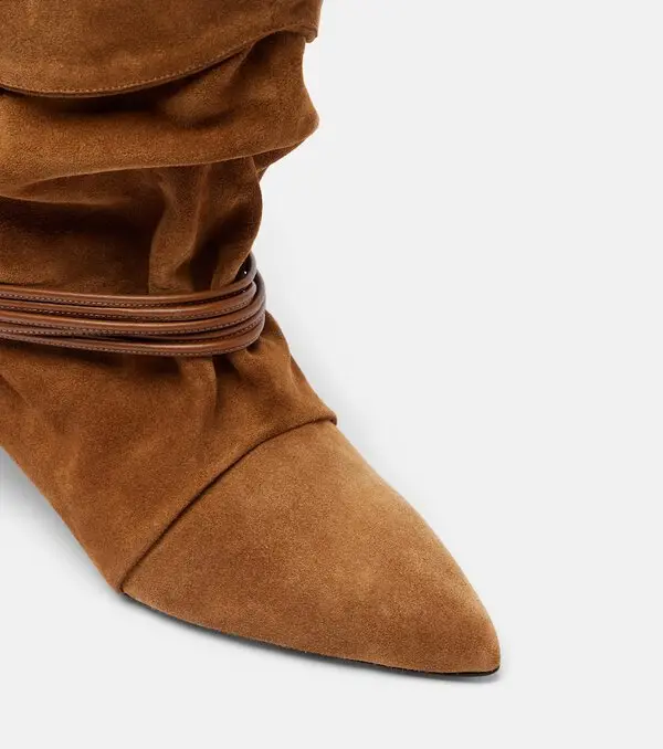 Isabel Marant Étoile Edrika Suede Ankle Boots - Brown