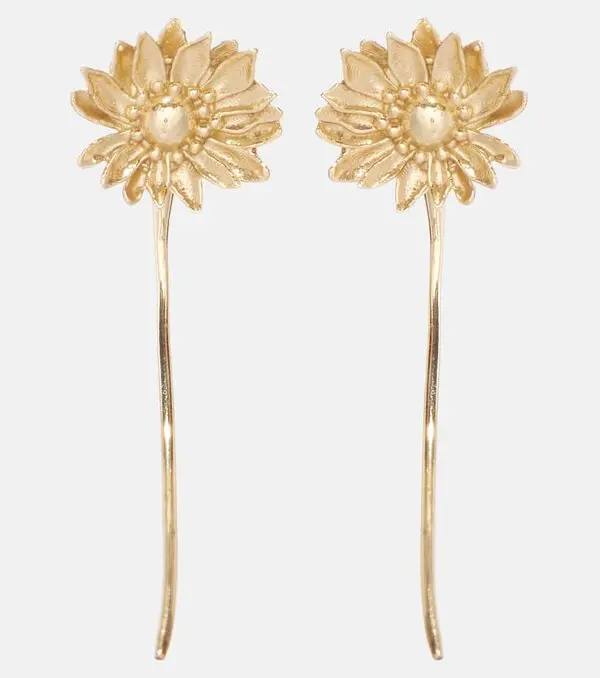 ALEMAIS Alémais Team Spirit Daisy Earrings - Gold