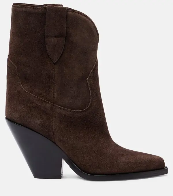Isabel Marant Étoile Leyane Suede Ankle Boots