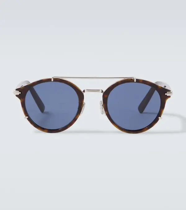 Dior Diorsuit R7u Round Sunglasses - Black