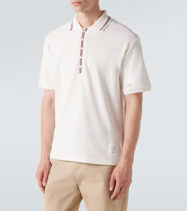Thom Browne Cotton Polo Shirt