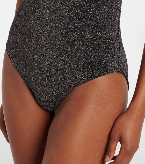 ERES Scintillant Strapless Swimsuit - Black