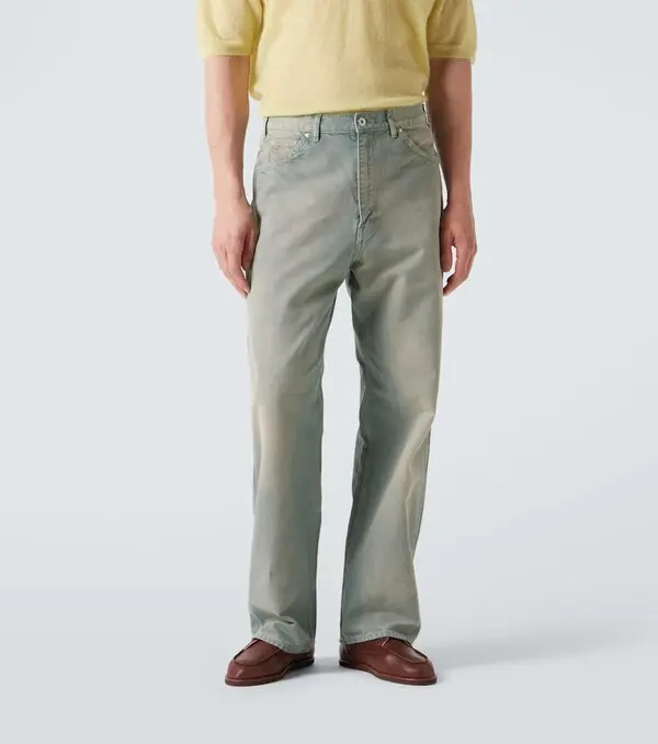 Auralee Mid-rise Straight Pants