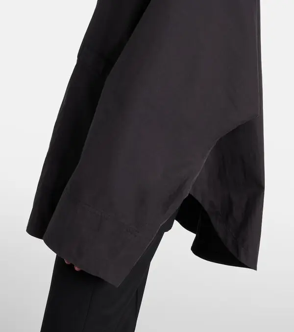 TOTEME Cotton-blend Windbreaker Jacket - Black