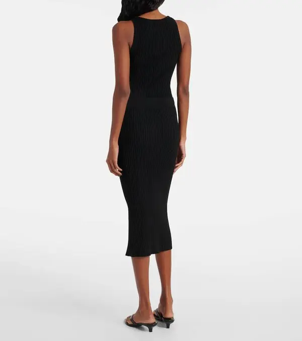Veronica Beard Tanner Knitted Pencil Skirt