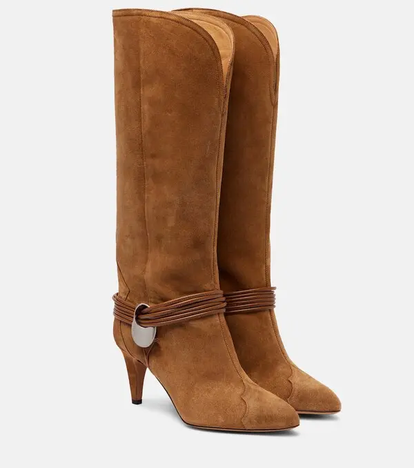 Isabel Marant Étoile Lestany Knee-high Boots - Brown