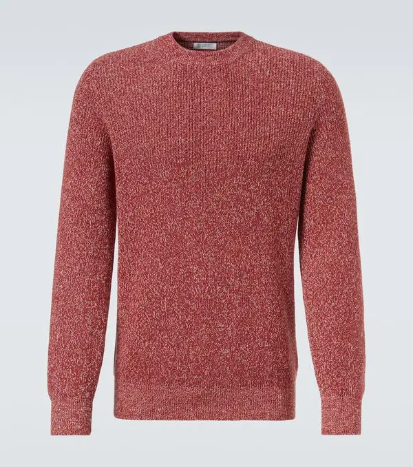 Brunello Cucinelli Cotton Crewneck Sweater