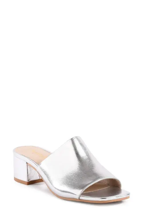 Seychelles Pepper Slide Sandal - Silver