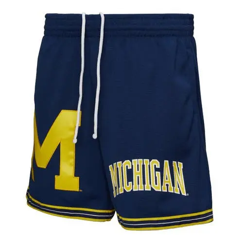 Mitchell & Ness Michigan Wolverines Team Origins Mesh Shorts