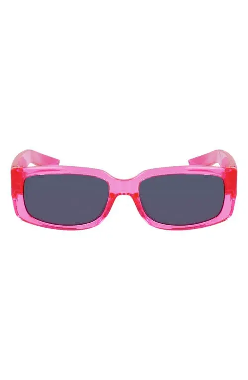Nike Rectangle Sunglasses - Laser Fuchsia / Grey
