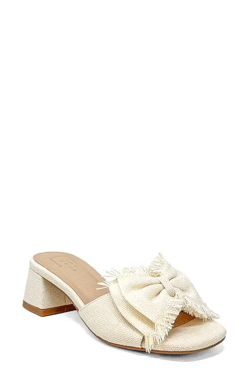 SHU SHOP Francesca Block Heel Sandal - Bone