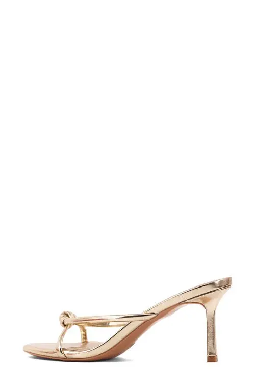 SHU SHOP Heidi Stiletto Sandal - Gold