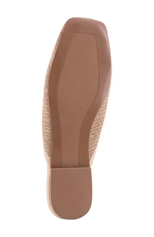 SHU SHOP Andrea Slide Flat - Natural Woven