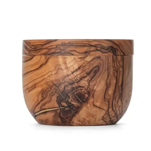 BERARD France Olive Wood Salt Keeper