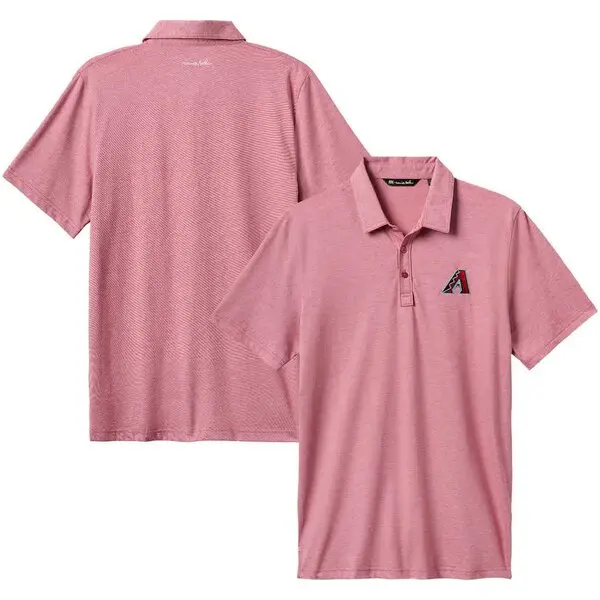 Travis Mathew Arizona Diamondbacks The Zinna Polo - Red