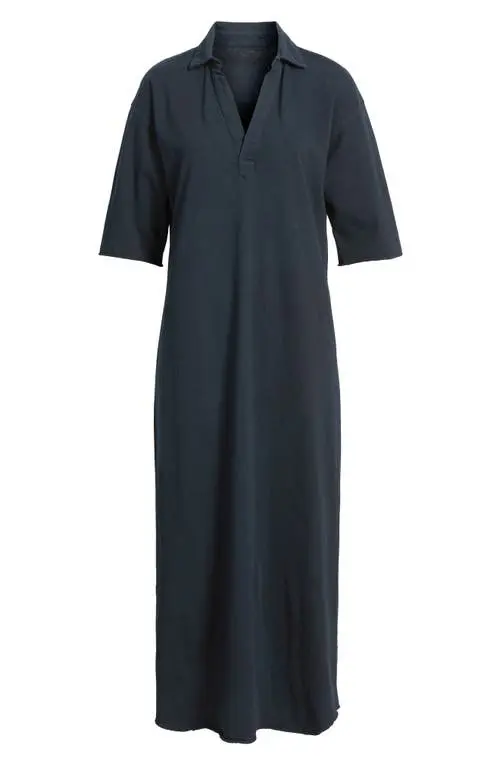 Frank & Eileen Emma Johnny Collar Maxi Dress - British Royal Navy