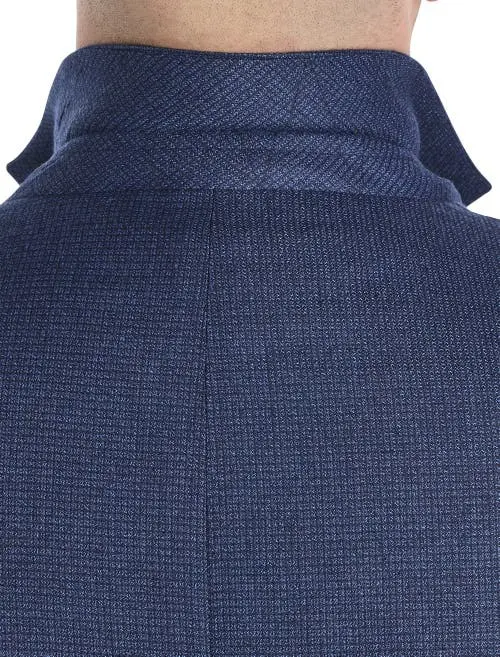 JV REFLEX Big & Tall Mini Check Sport Coat