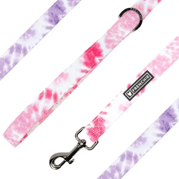 FRENCHIE Comfort Leash - Pink Tie Dye