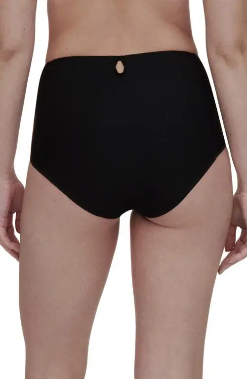 Chantelle High Waist Lace Inset Briefs
