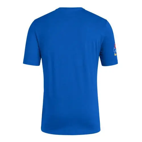 Adidas Kansas Jayhawks Fresh Wordmark T-shirt