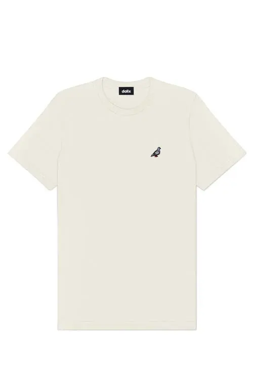 DALIX Pigeon Jersey Tee - Natural