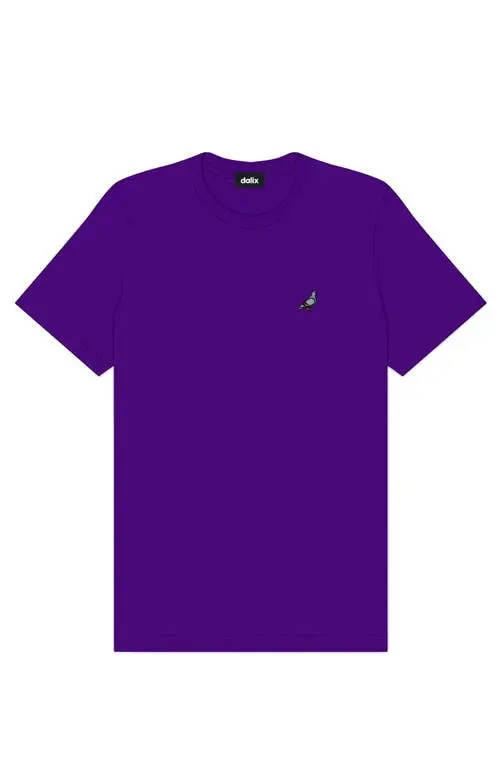 DALIX Pigeon Jersey Tee - Purple