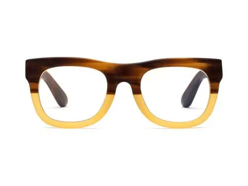 CADDIS D28 Acetate Eyeglasses - Bullet Coffee