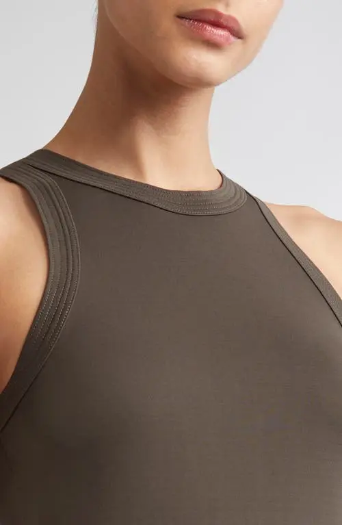 TOTEME Fluid Jersey Tank Top - Pepper