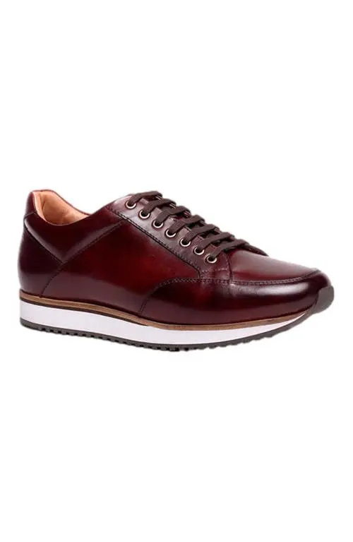 A. VEER Brooklyn Sneaker - Burgundy