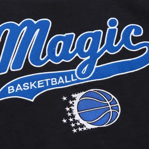 Mitchell & Ness Orlando Magic Hardwood Classics Felt Applique Slub T-shirt