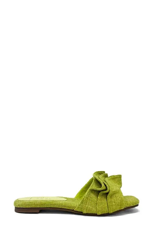 SHU SHOP Daisy Slide Sandal - Lime