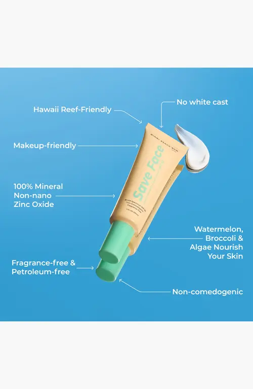 MIAMI BEACH BUM Save Face Serum With Spf 50