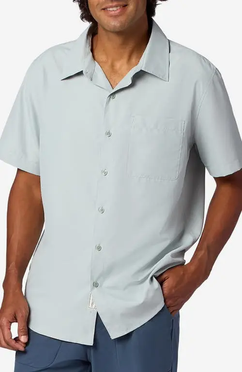 MARMOT Airexchange Upf Short Sleeve Button-up Shirt - Boulder Crack