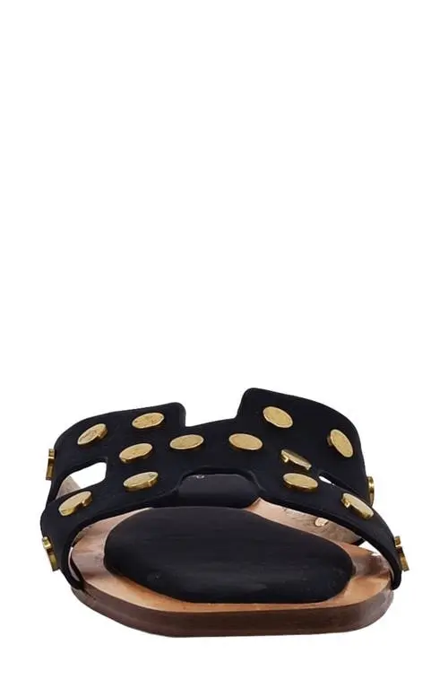 SHU SHOP Donatella Slide Sandal - Black