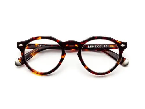 CADDIS Dogleg Reading Glasses - Turtle