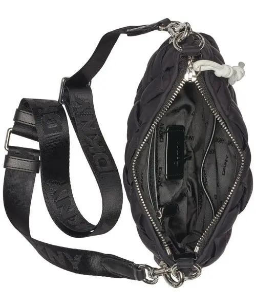 Dkny Nadia Crossbody Bag - Black/silver