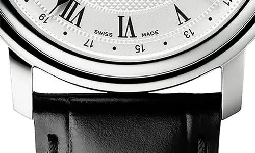 FREDERIQUE CONSTANT Classics Heartbeat Moon Phase Strap Watch - Silverone