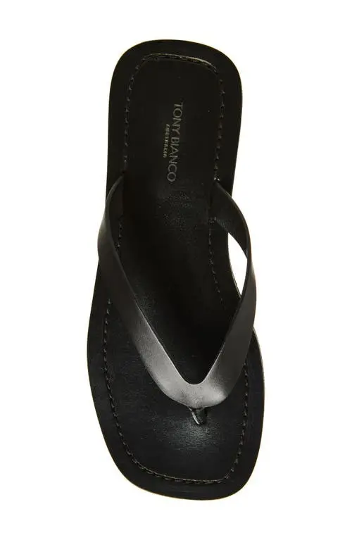 TONY BIANCO Kimba Flip Flop - Black