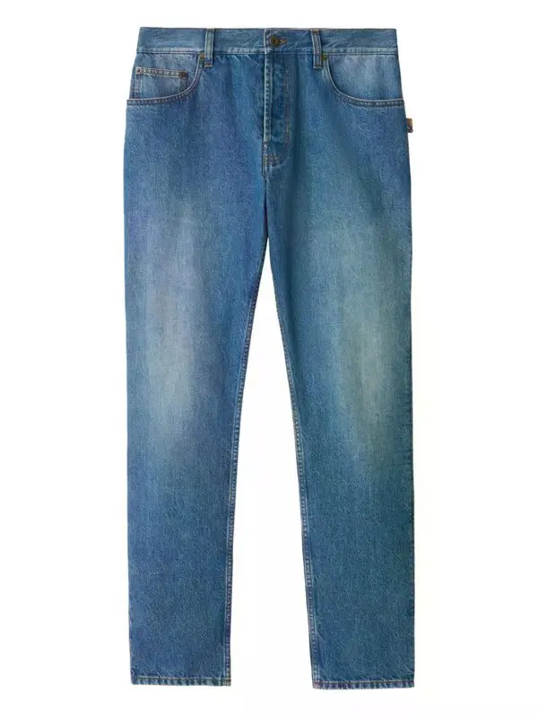 Burberry Cotton Jeans - Blue