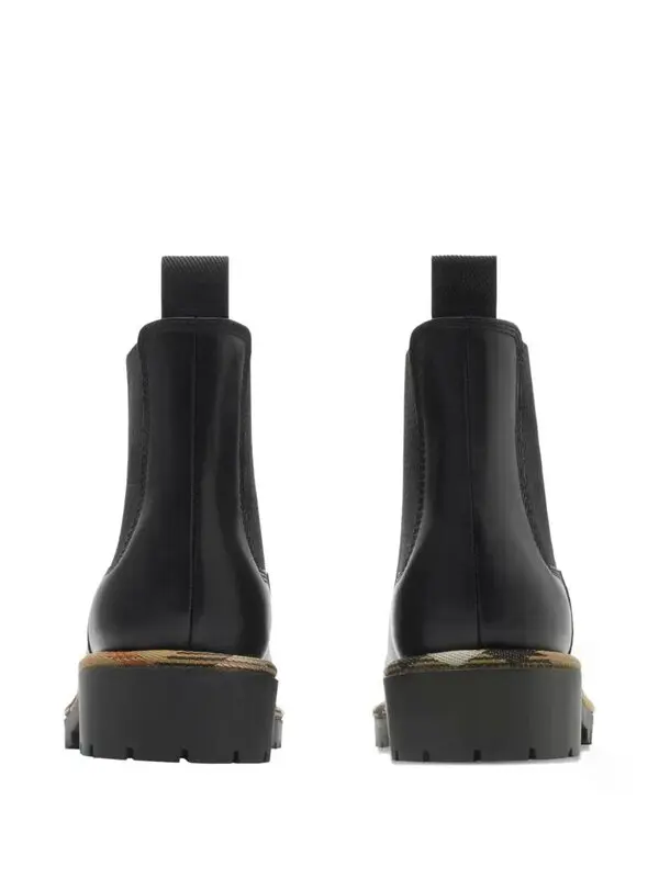 Burberry Gravel Chelsea Boots - Black