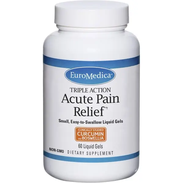 EUROMEDICA Acute Pain Relief 60 Softgels - One-color