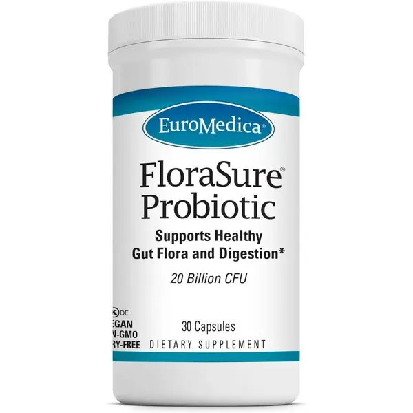 EUROMEDICA Florasure Probiotic 30 Capsules - One-color