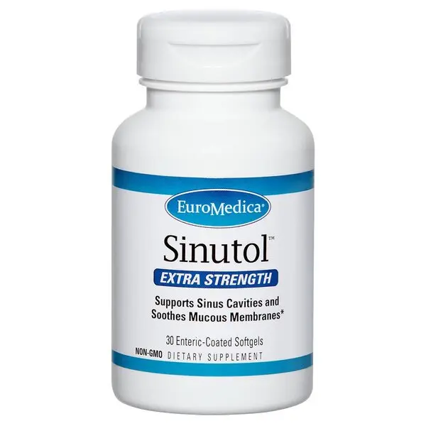 EUROMEDICA Sinutol Extra Strength Enteric-coated 30 Softgels - One-color