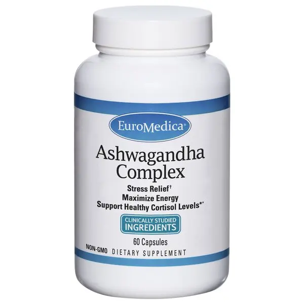 EUROMEDICA Ashwagandha Complex 60 Capsules - One-color