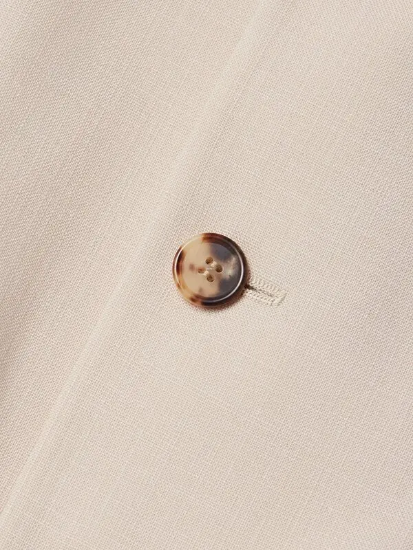 Wardrobe.NYC Wool-crepe Blazer - Neutrals