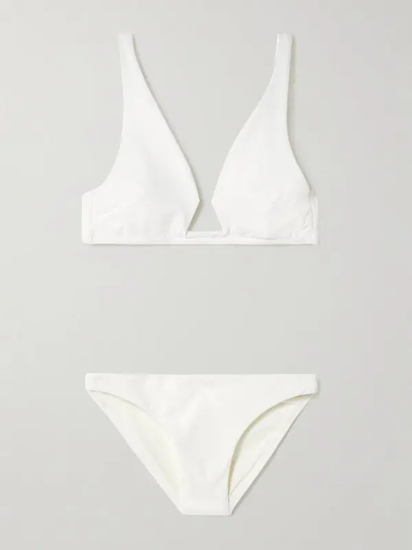Zimmermann Coco Cutout Bikini - White
