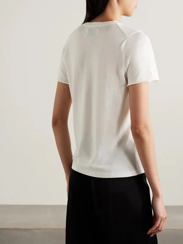 HIGH SPORT Owen Cotton T-shirt - Neutrals