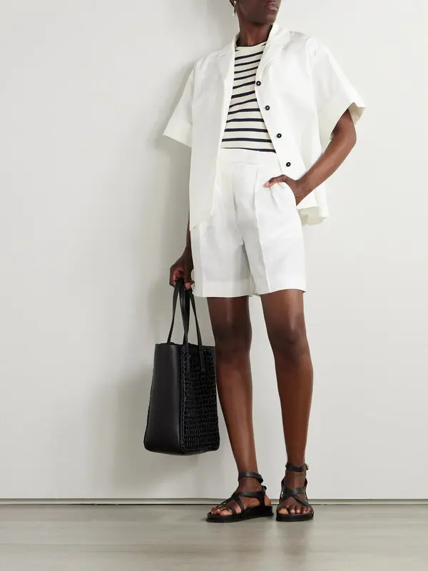 JIL SANDER Cotton-poplin Shirt - Neutrals